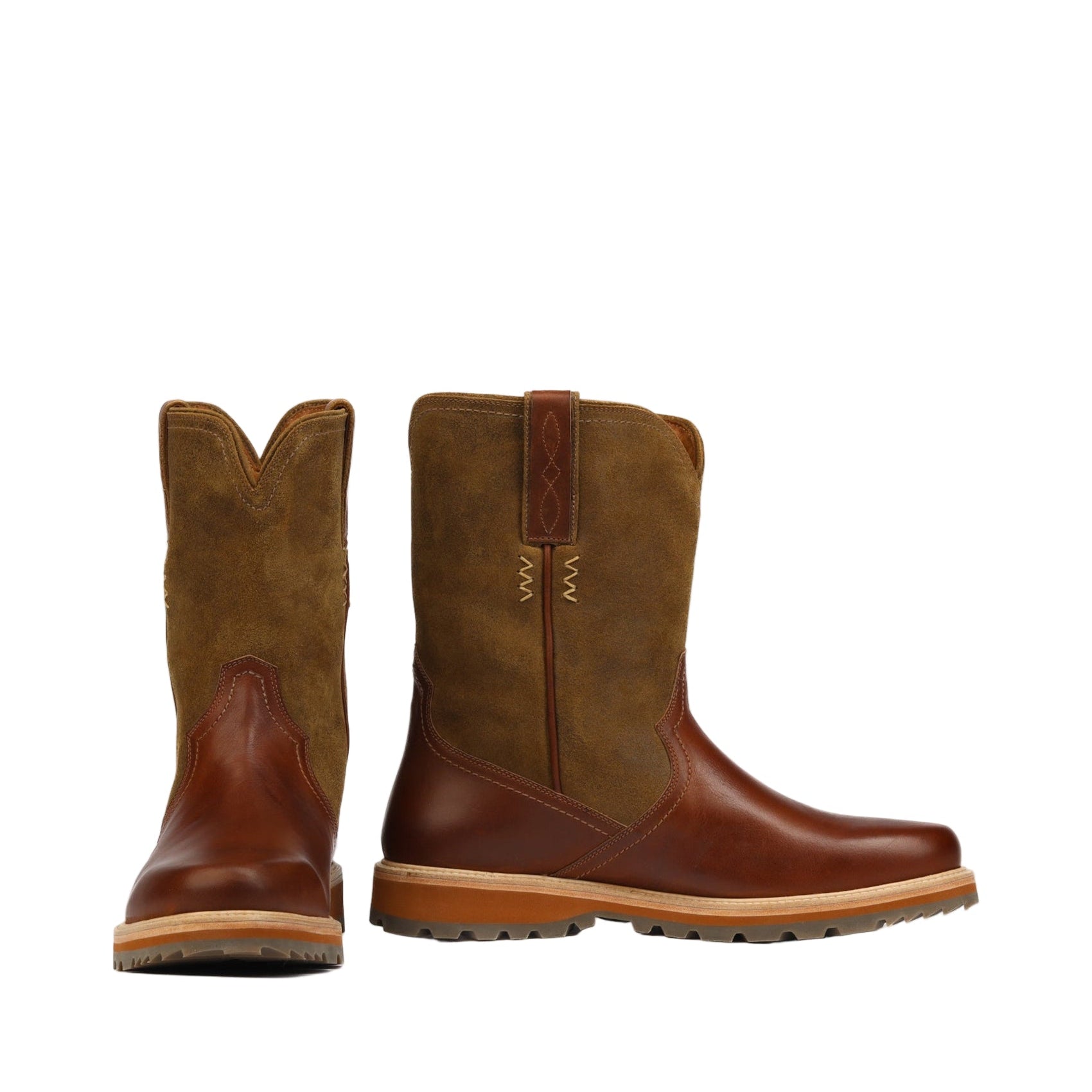 Ranger II Pull On Boot (Tan/Olive) – Hinton and Hinton